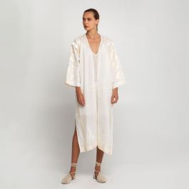 KIMONO LONG ROOTS BELT - فستان