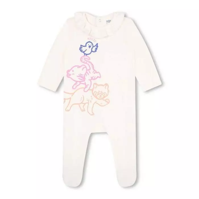 NEWBORN GIRL OVERALL